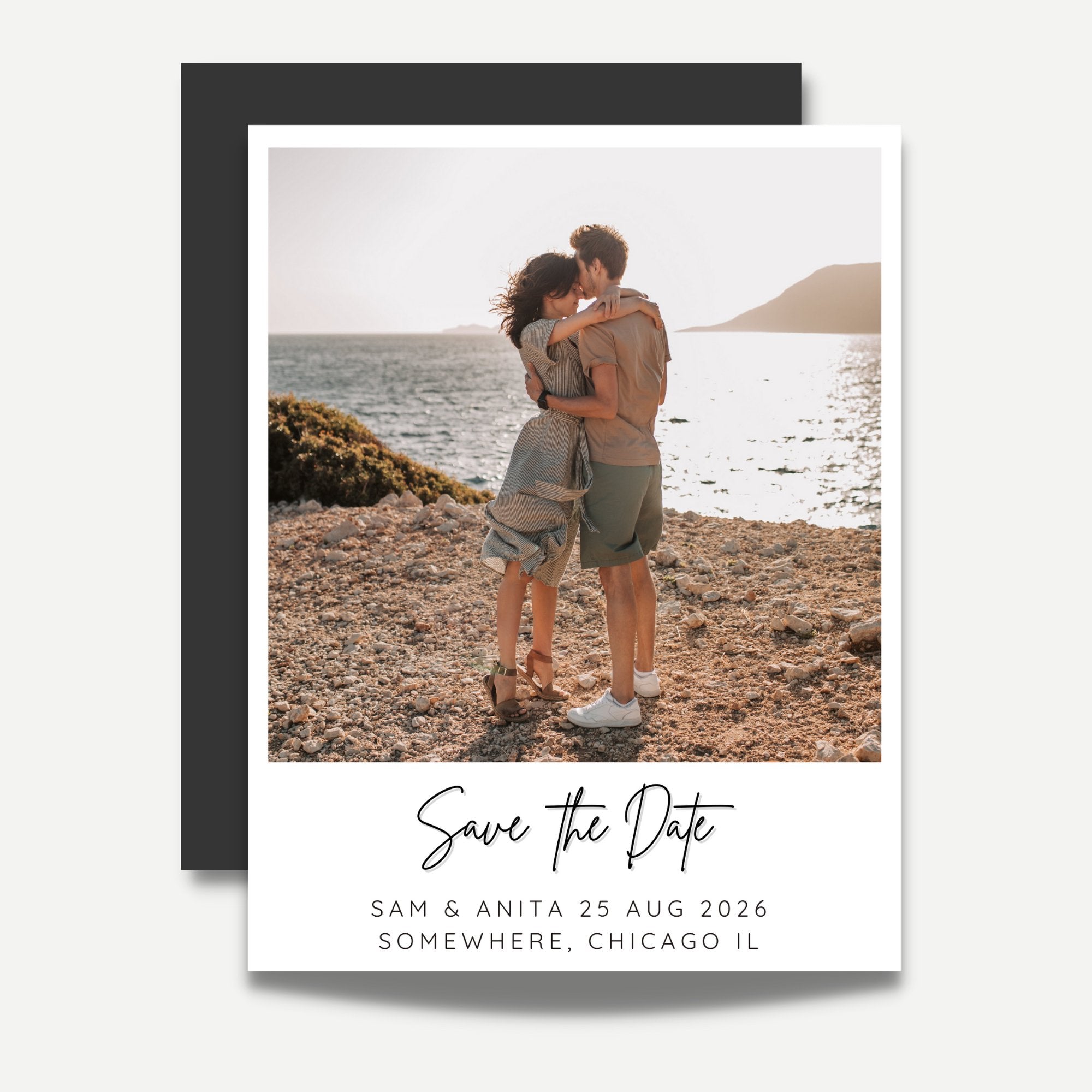 Personalized Custom Save The Date Magnets - Snap Magnets