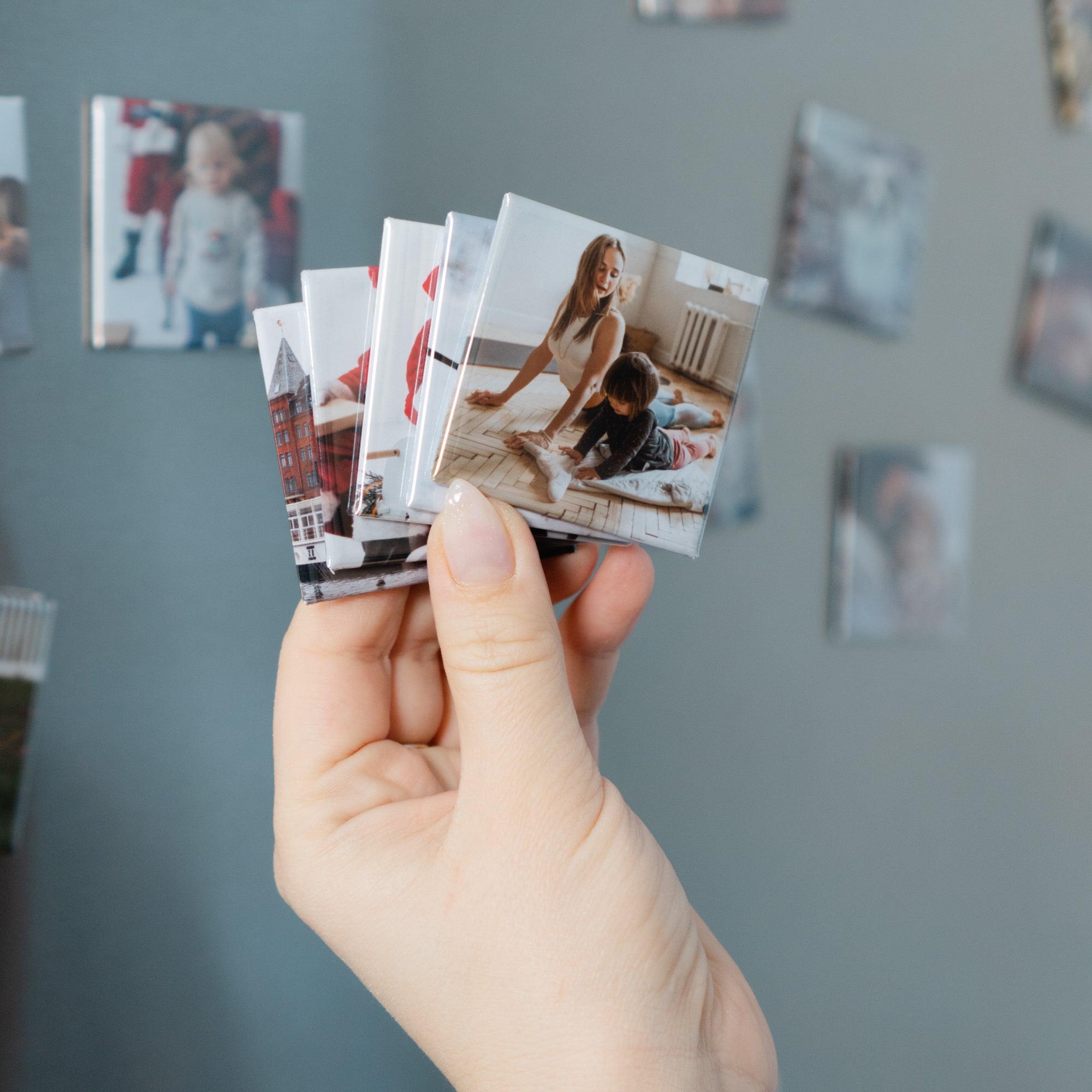 Personalized Custom Fridge Photo Magnets Online - Snap Magnets