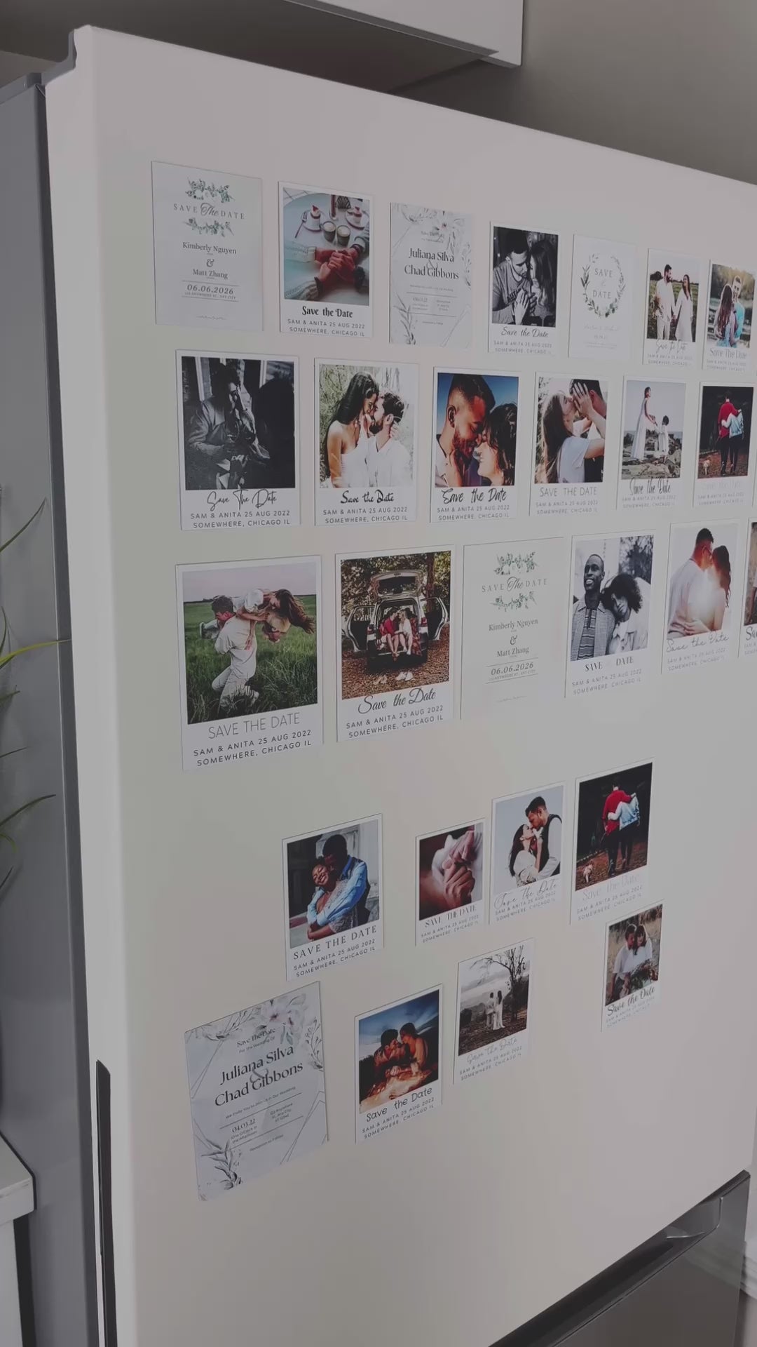 Personalized Custom Save The Date Magnets - Snap Magnets